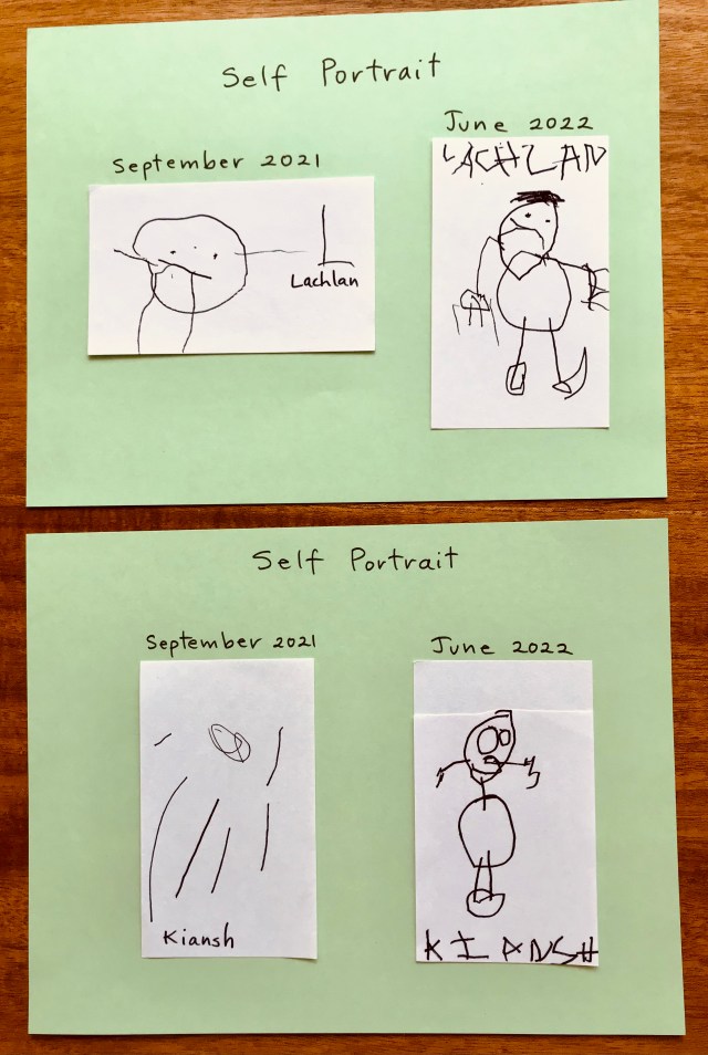 Self Portraits | A Teacher's Reflections
